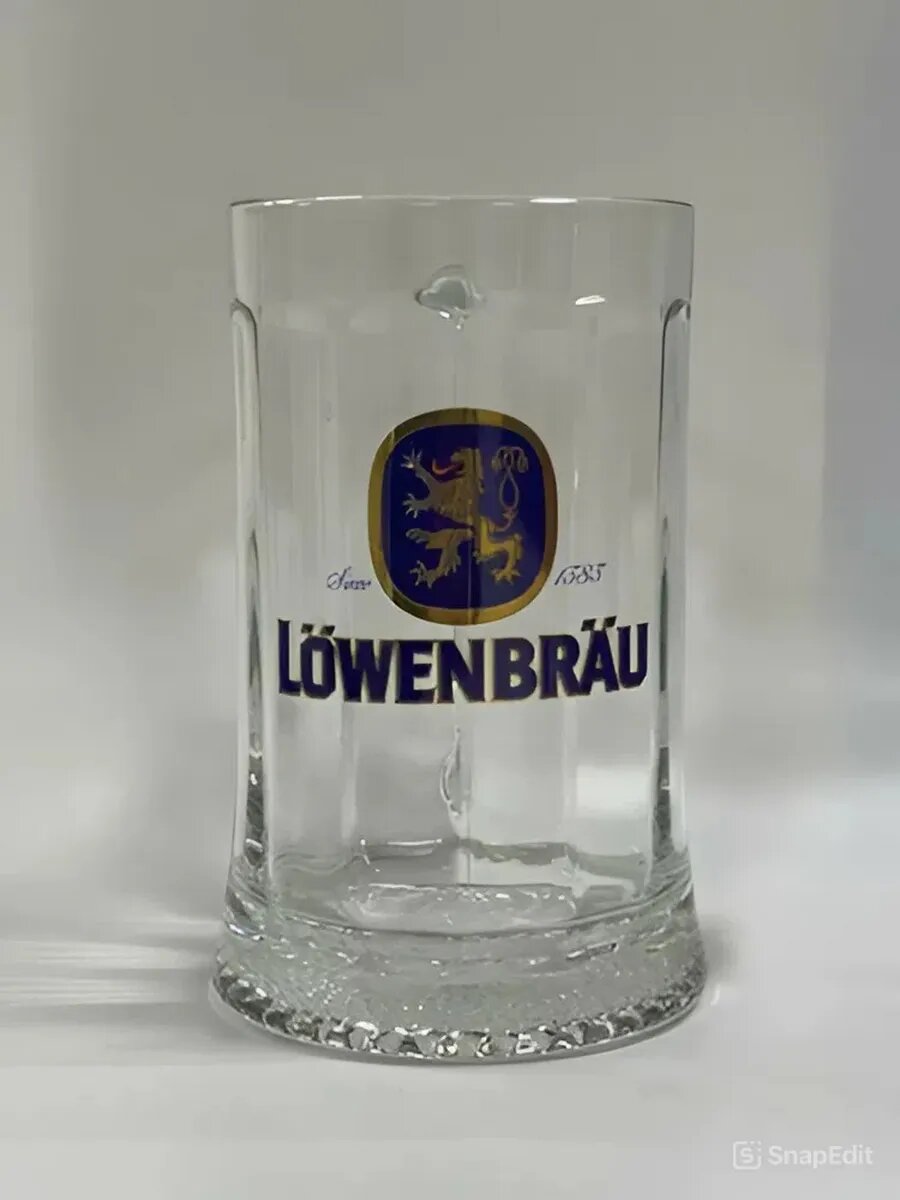Пивная кружка Лёвенброй / Löwenbräu 500 мл