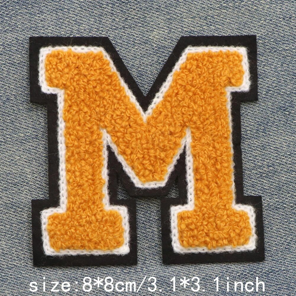 Нашивки для одежды с буквами Прозрачный