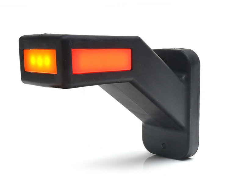 Фонарь габаритный (рога) фг-52-01r с неоновым светом 12-24в правый арт. фг-52-01r