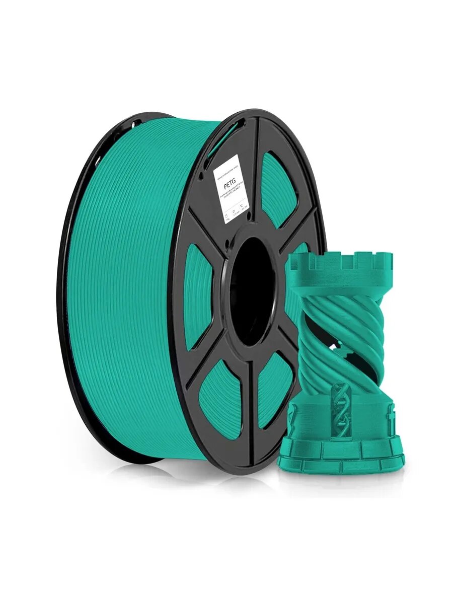 Пластик для принтера 3D CS-3D-PETG-1KG-DKGN PETG d1.75мм 1кг