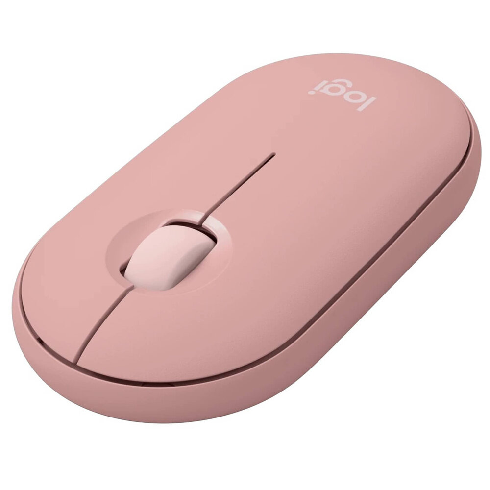 Мышь беспроводная Logitech M350S Pebble 2 Bluetooth Mouse Tonal Rose 910-007014