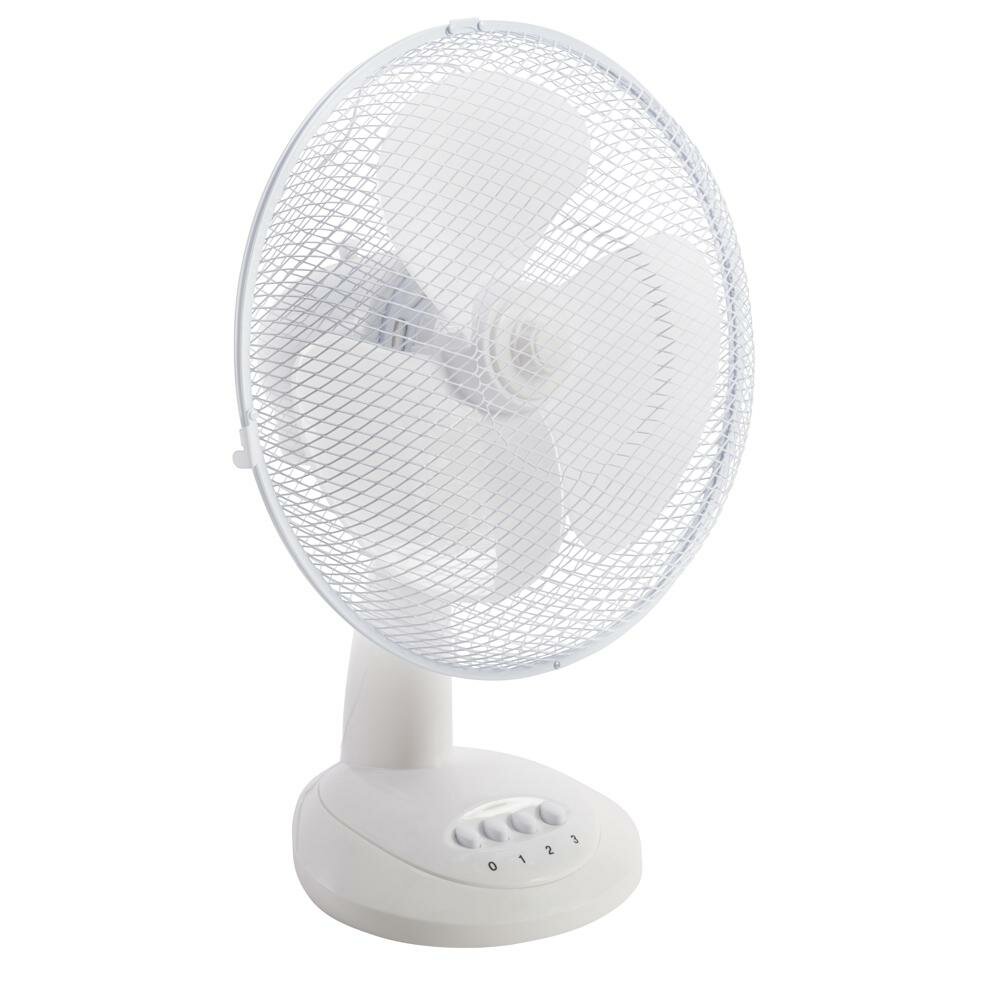 Вентилятор настольный DILWIS 30 Вт D23 см цвет белый