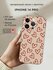 Чехол на Apple iPhone 14 Pro / Айфон 14 Про с принтом "Little hearts doodles 1 -...