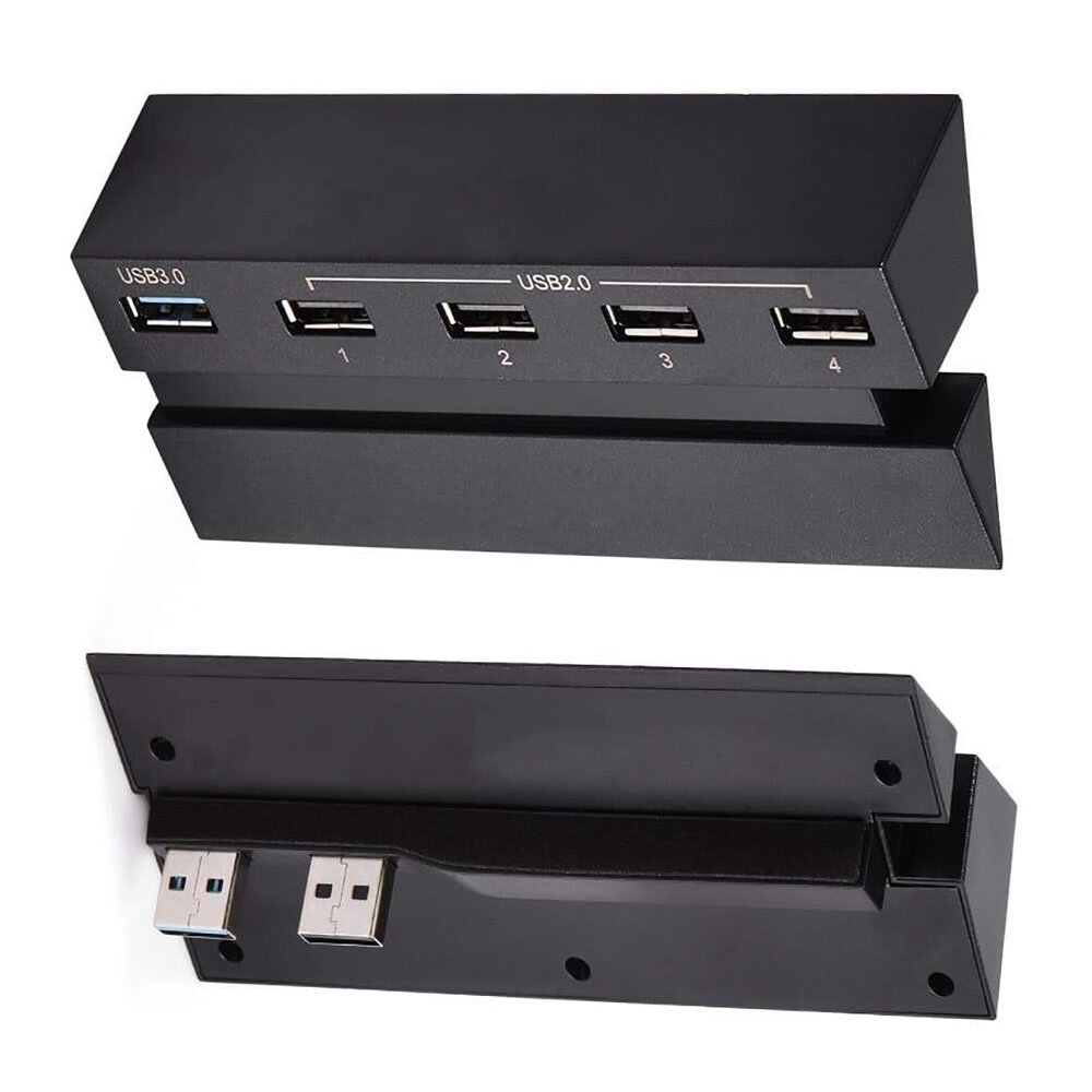 5 Портов Usb Концентратор Высокоскоростное Зарядное Устройство Контроллер Разветвитель Адаптер Расширения Для Ps4