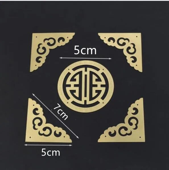 Деревянные угловые кронштейны XIPEIYI size 6