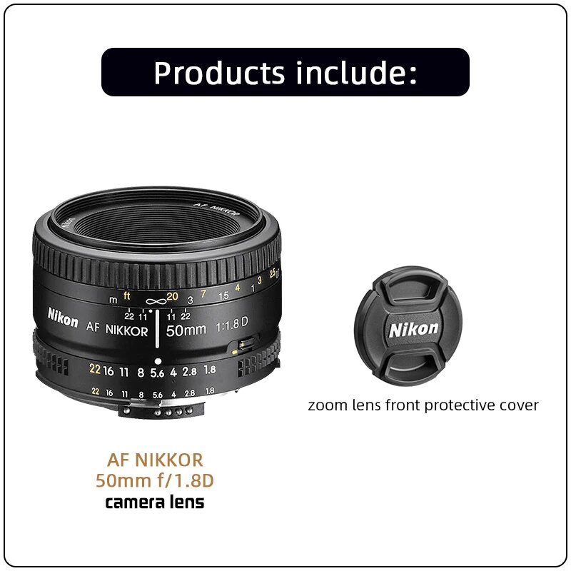 Объектив Nikon AF NIKKOR 50 мм f/1,8D