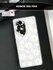 Чехол на Honor 200 Pro / Хонор 200 Про с принтом "Большие ромашки", прозрачный