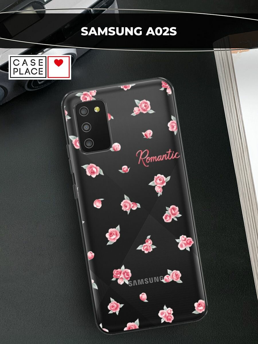 Чехол на Samsung Galaxy A02s / Самсунг Галакси A02s с принтом "Romantic 3"