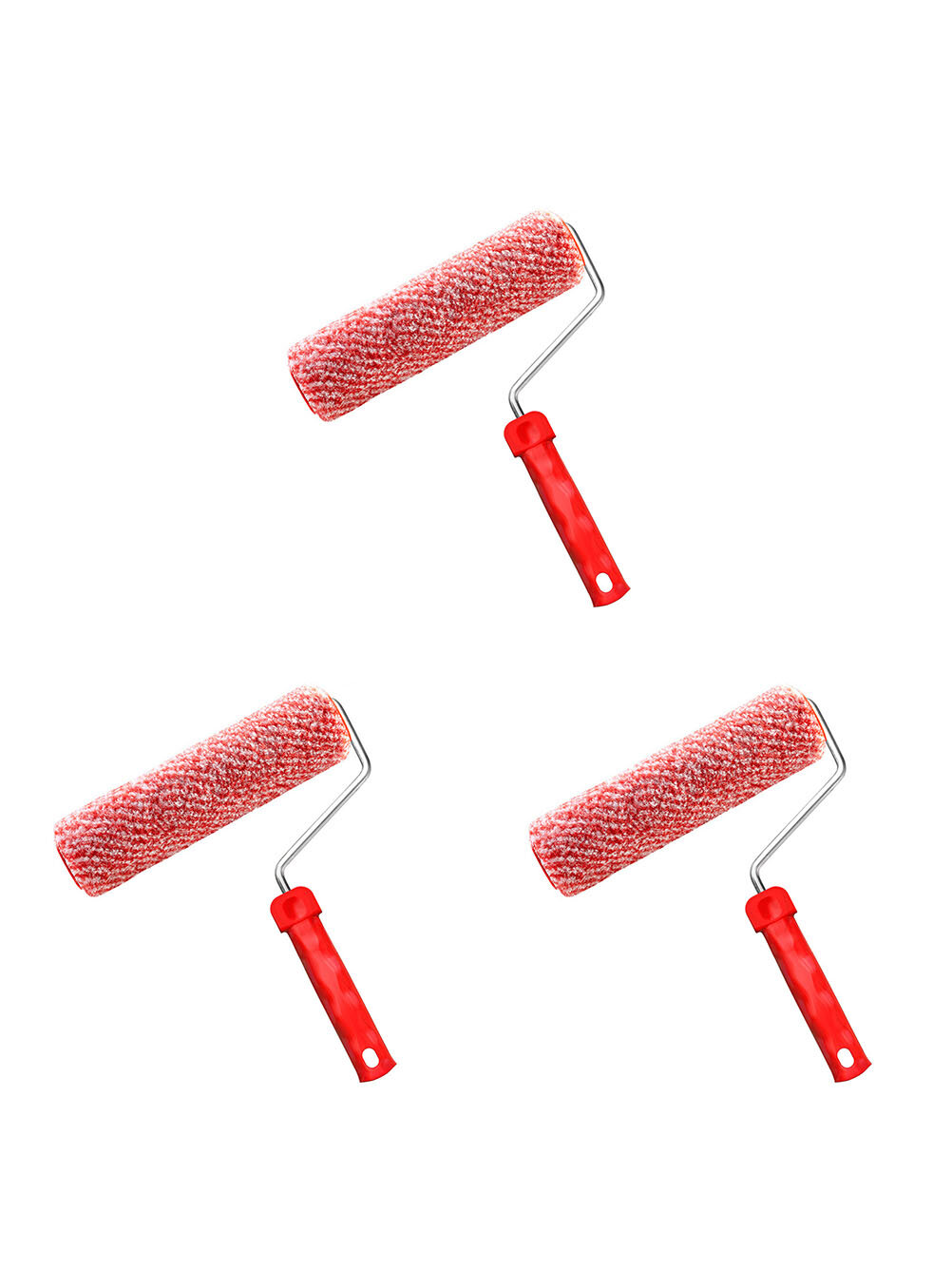 Валик полиамид 250 мм d45 мм ворс 13 мм для водной основы с ручкой Dispersion Expert (3 шт.)