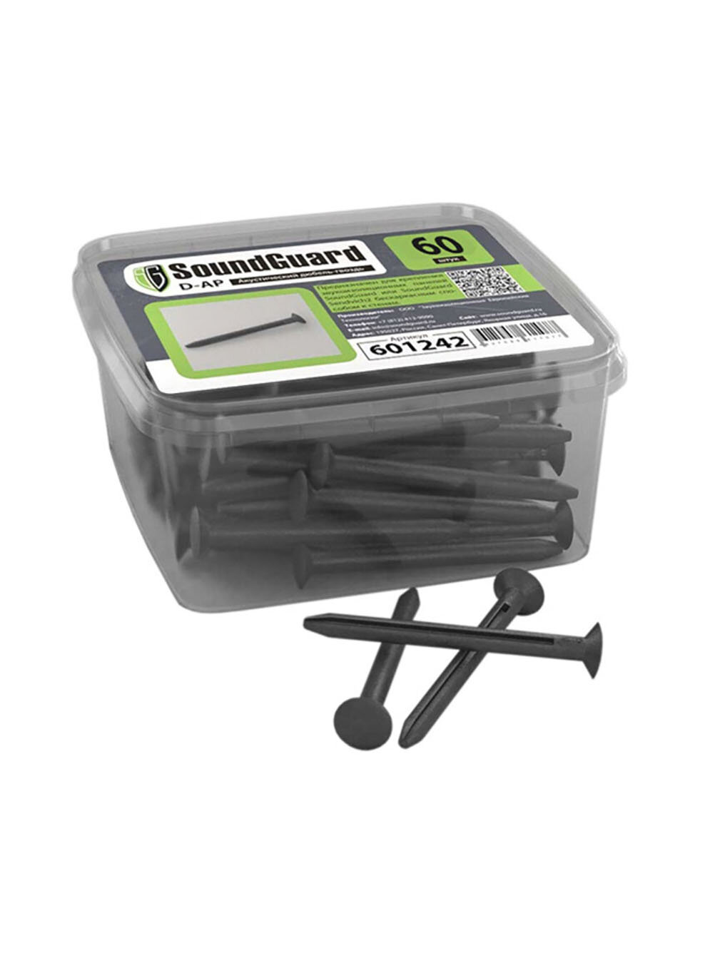 Дюбель-гвоздь акустический 75х6,5 мм (60 шт.)