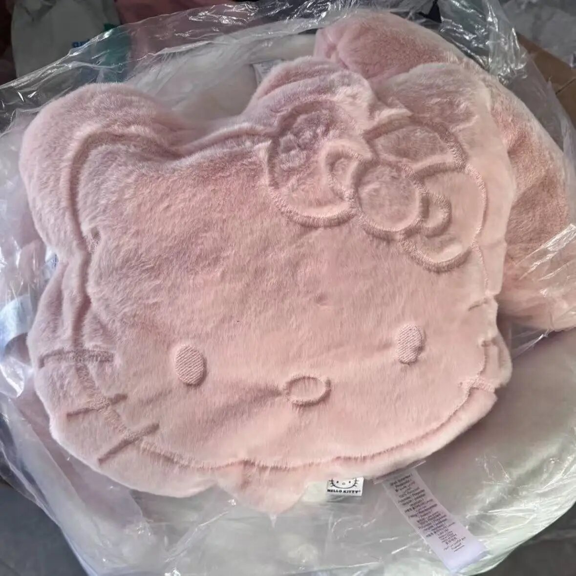 Hello Kitty плюшевая подушка MINISO Розовый, pink