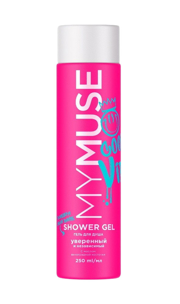 Гель для душа Grass MyMuse, Уверенный и независимый, для всех типов кожи, 250 мл