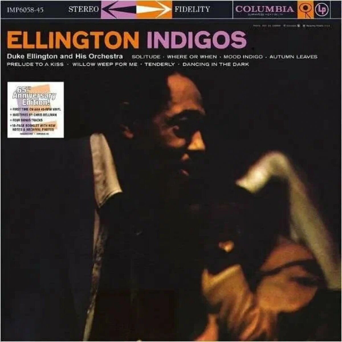Duke Ellington - Indigos (Analogue) (2LP), 2024, Gatefold, Impex, Mono, Виниловая пластинка