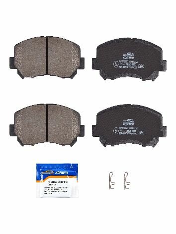 Колодки тормозные перед. Mazda CX-5 (KE) 11-/CX-5 (KF) 17-