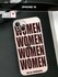 Чехол на Apple iPhone 13 / Айфон 13 с принтом Woman burgundy