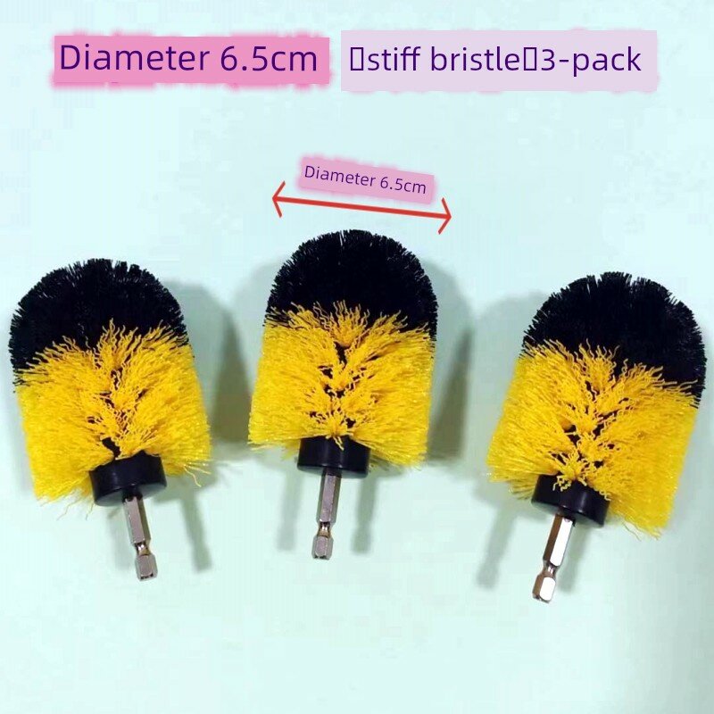 Щетка для чистки электрических дрелей, электрическая щетка для мытья чашек со специальной круглой щеточной головкой,