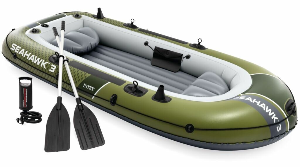 Лодка Intex SEAHAWK 3 SET 295х137х43 66333