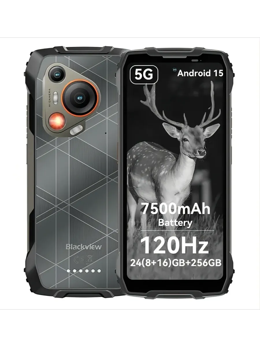 Смартфон Blackview BL7000 5G 8/256Gb, Global, Black (Черный)