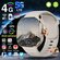 Белый Smartwatch Android 10, 2.4", 16GB/256GB, Mesh belt gold
