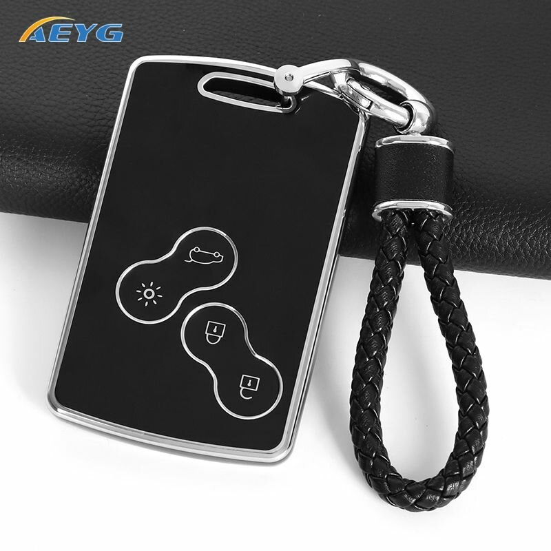 Чехол на ключ Рено Renault Kaptur Captur Logan Laguna Zoe Koleos Danilo Nema Fluence Megane 2 3 Clio Scenic Duster, KOLEN