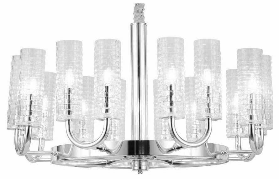 Люстра LUMINA DECO Donatti LDP 8011-16 CHR Накаливания, Светодиодные Классический