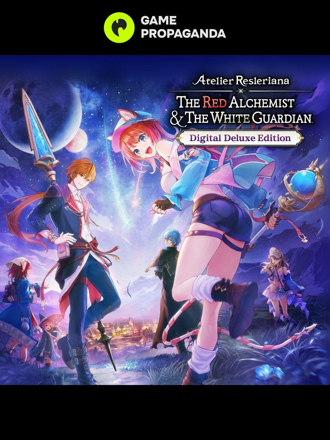 Игра Atelier Resleriana: The Red Alchemist & the White Guardian Digital Deluxe Edition PS5. Турция. Цифровая версия