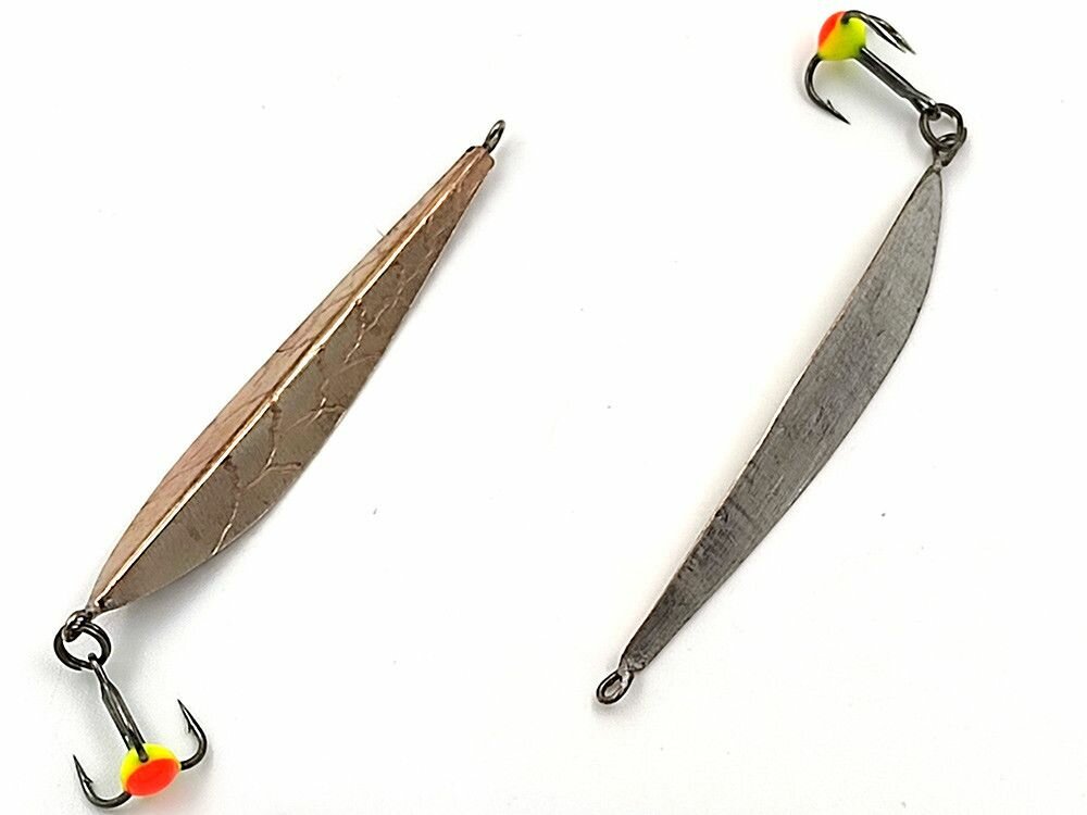 Зимняя блесна Маралистик90 Т 50 серебро-бериль