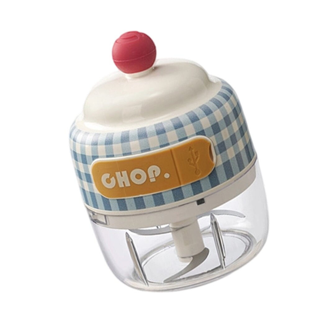 Электрический измельчитель чеснока USB, мощный кухонный прибор для мяса и овощей