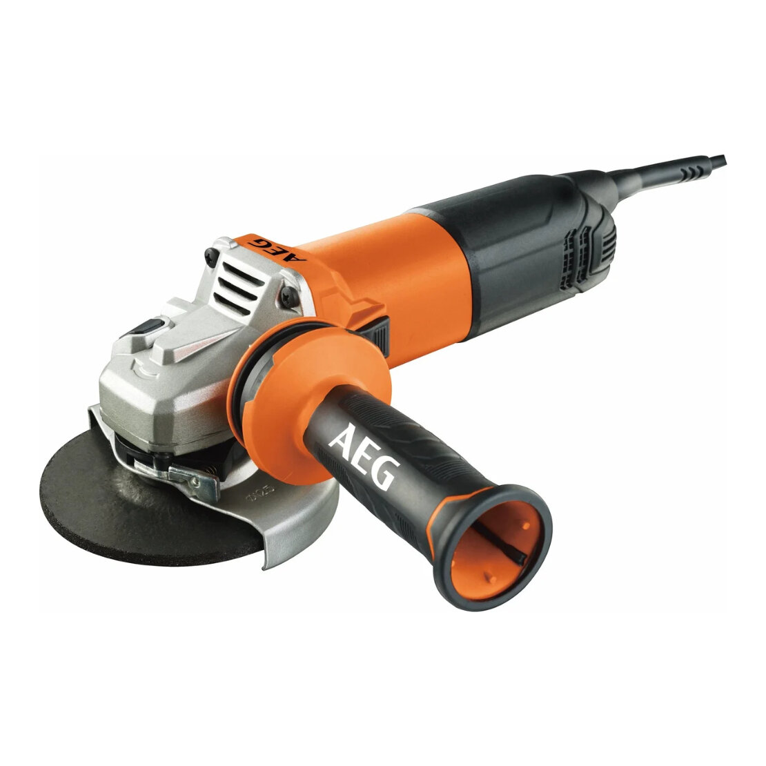 Шлифовальная машина AEG WS 13-125 XE, 1300 Вт, диск 125 мм, 11500 об/мин, плавный пуск, оранжевый