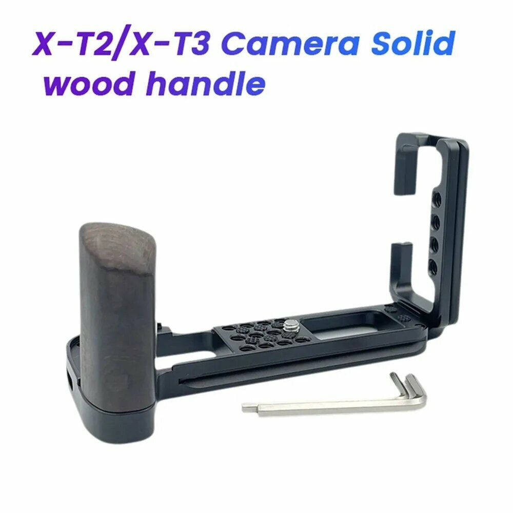 Для Fujifilm Camera Quick Release L PlateBracket Holder черный