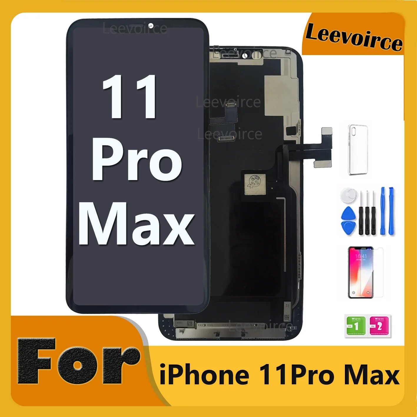 Высококачественный ЖК-дисплей INCELL OLED для IPhone 11 Pro Max 11Pro Max, ЖК-дисплей с 3D сенсорным дигитайзером в сборе с бесплатными подарками TFT