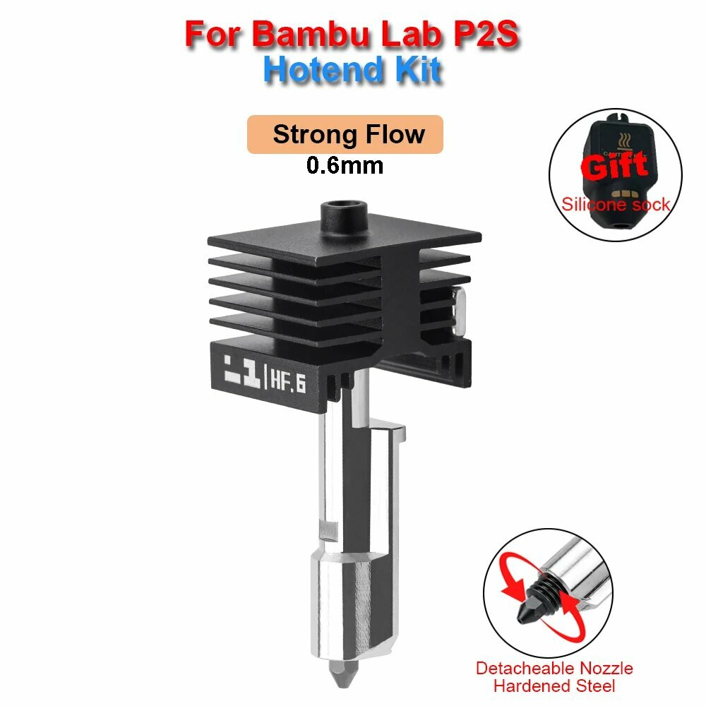 Hotend комплект Haldis 3D для Bambu Lab P2S