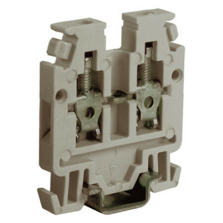 Клеммы на DIN-рейку ZRN300GR DKC RN.1/2,5GR(Ex), проходной зажим 1,5 кв. мм серый (упак. 125шт)