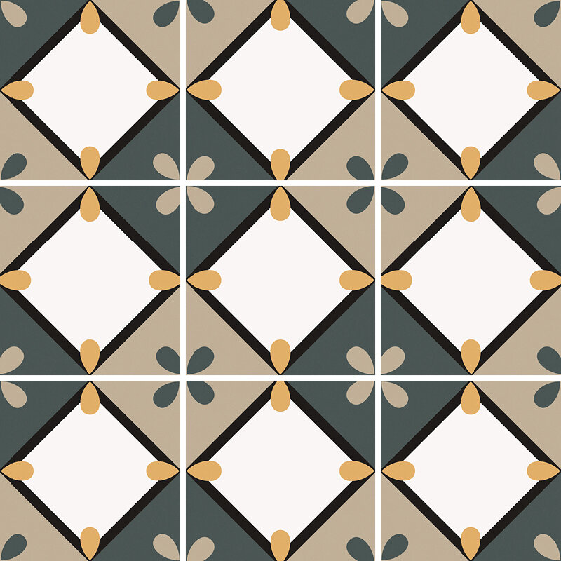 Керамогранит EQUIPE BAUHOME KOROLA COLD матовый 20x20 (25шт. 1м2)