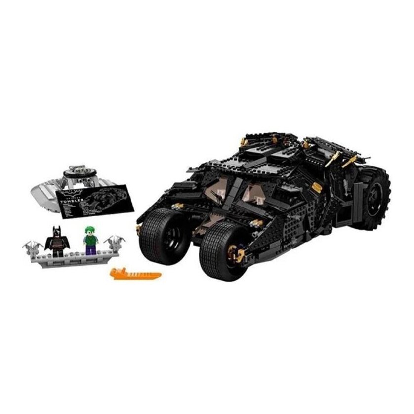 LEGO Super Hero Collection DC THE DARK KNIGHT TRILOGY Бэтмен Бэтмобиль Прямой стакан Конструкторы 2049 шт. 76240