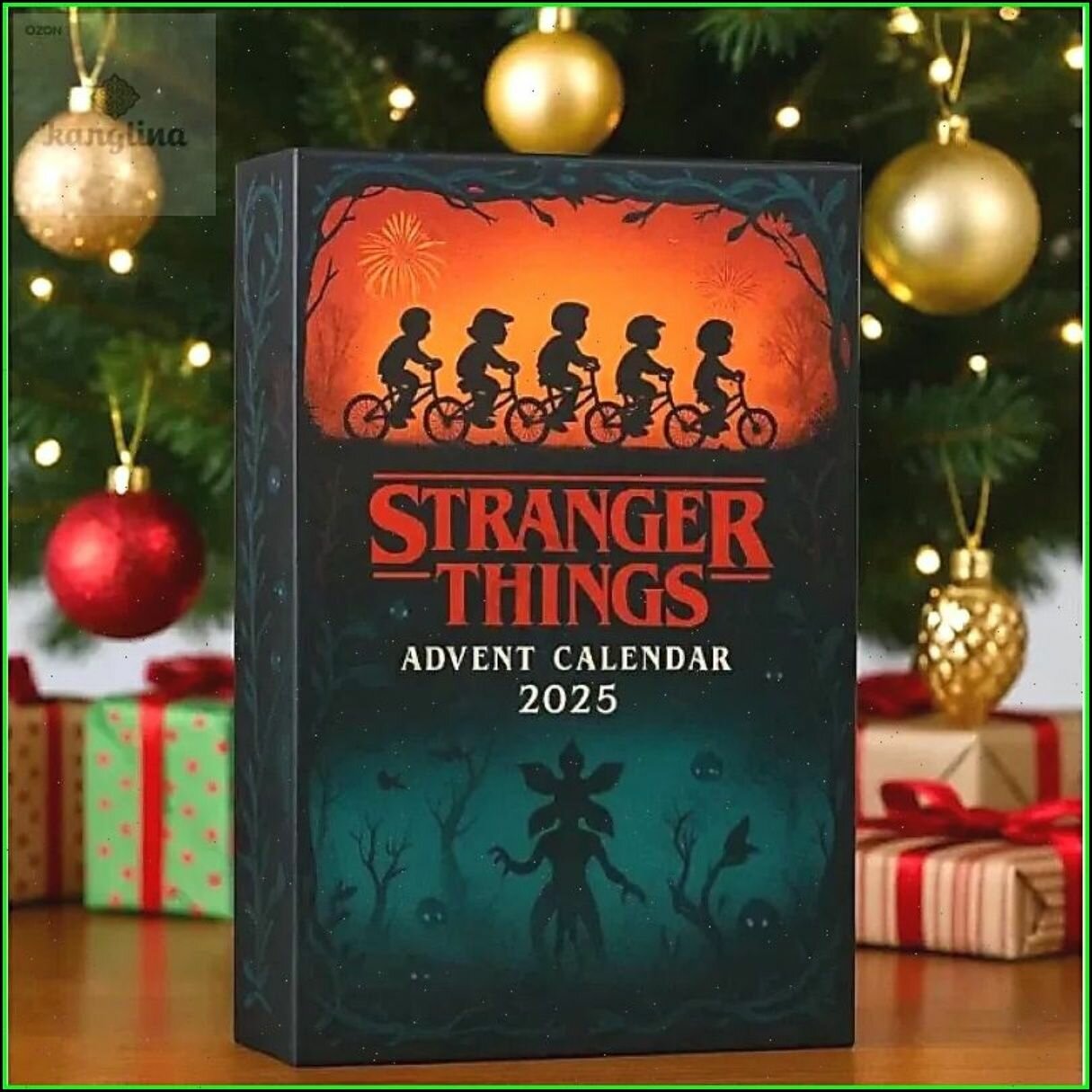 Адвент календарь Stranger Things ОСД подарок на Новый год с игрушками для детей подростков взрослых