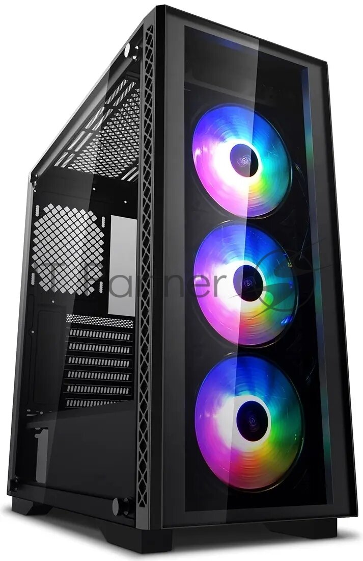 Корпус Deepcool Matrexx 50 ADD-RGB 3F черный (DP-ATX-MATREXX50-AR-3F-US)