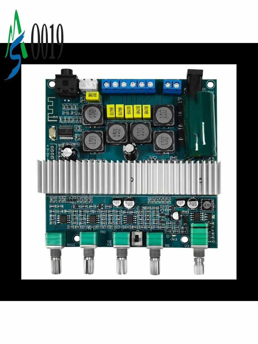 (V F B H) TPA3116 Плата Усилителя Bluetooth 2.1-Канальный Усилитель Высокой Мощности 5.0 Аудио Усилители DC12V-24V 2X50W+100W