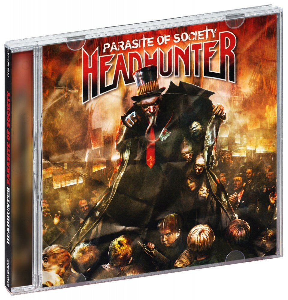 Headhunter. Parasite Of Society (CD) (СД диск, CD Box, Россия)