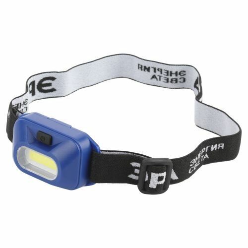 Фонарь налобный светодиодный GB-707 «Атлант» батареечный 3 режима 3Вт COB 3хААА ЭРА Б0052749