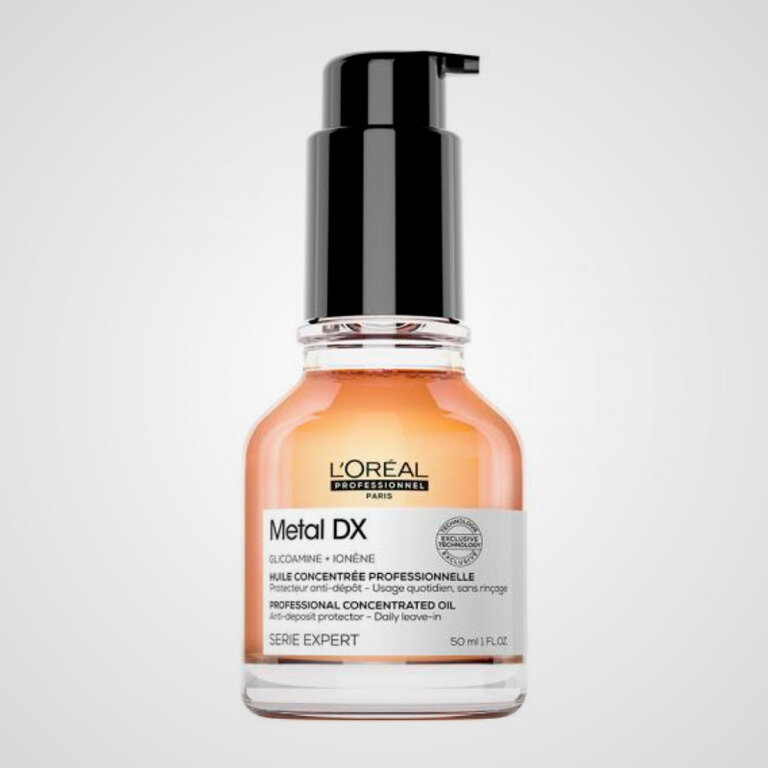 Масло-концентрат для окрашенных волос 50 мл L'oreal Professionnel Metal Detox Oil Serie Expert Масло 50 мл
