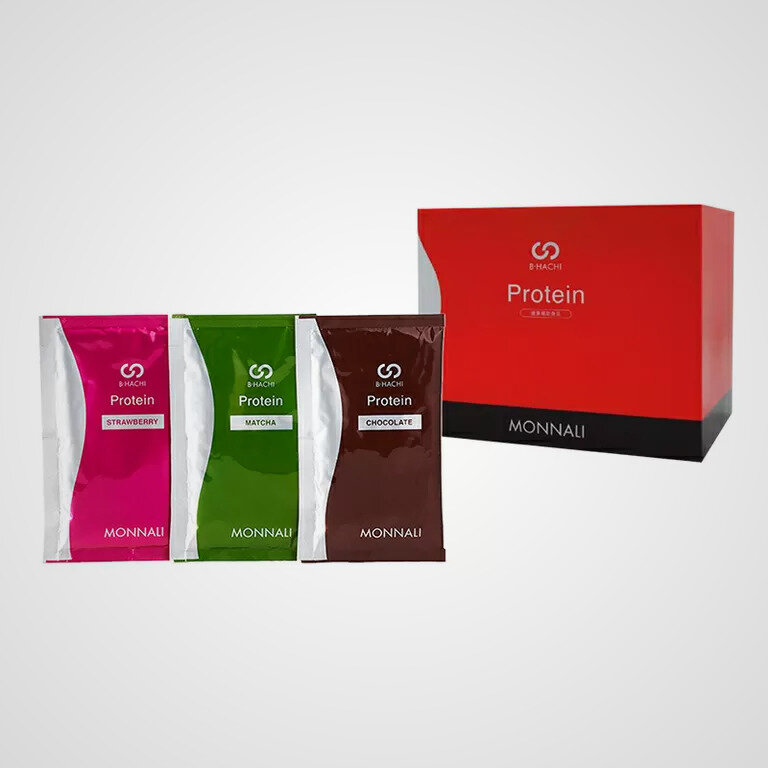 Пищевая добавка B-HACHI Protein MONNALI B-HACHI Protein Бад 500 гр (25гр х 20 пакетиков)