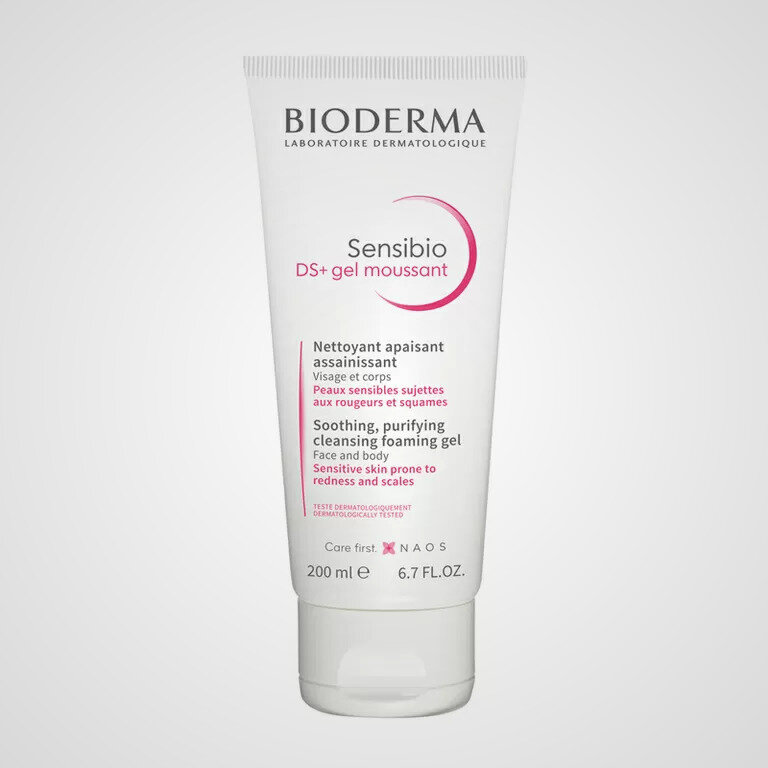 Сенсибио DS+ Очищающий гель 200 мл BIODERMA Sensibio DS+ Soothing purifying cleansing gel Гель 200 мл