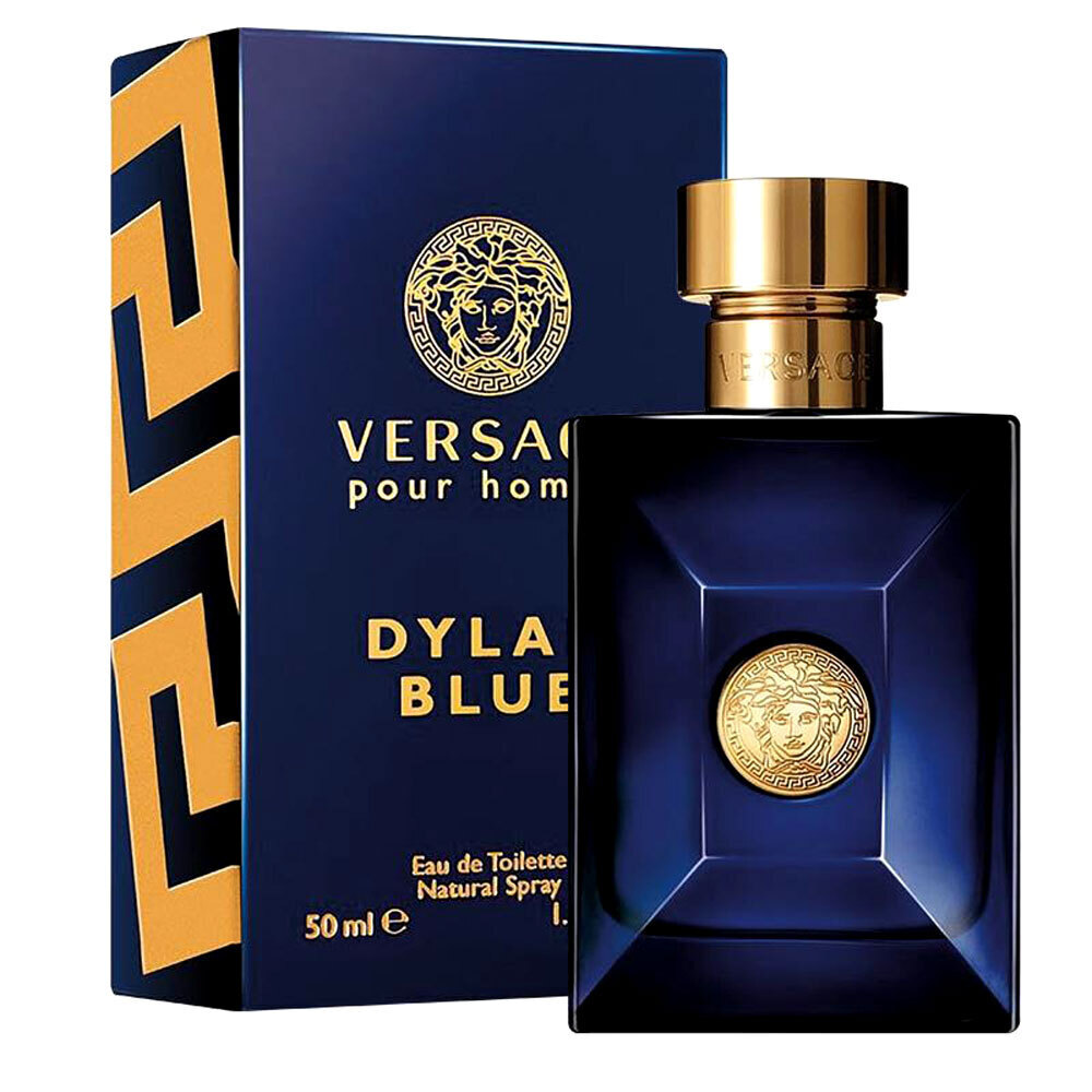 Мужская туалетная вода Versace Pour Homme Dylan Blue, 50 мл свежий аромат