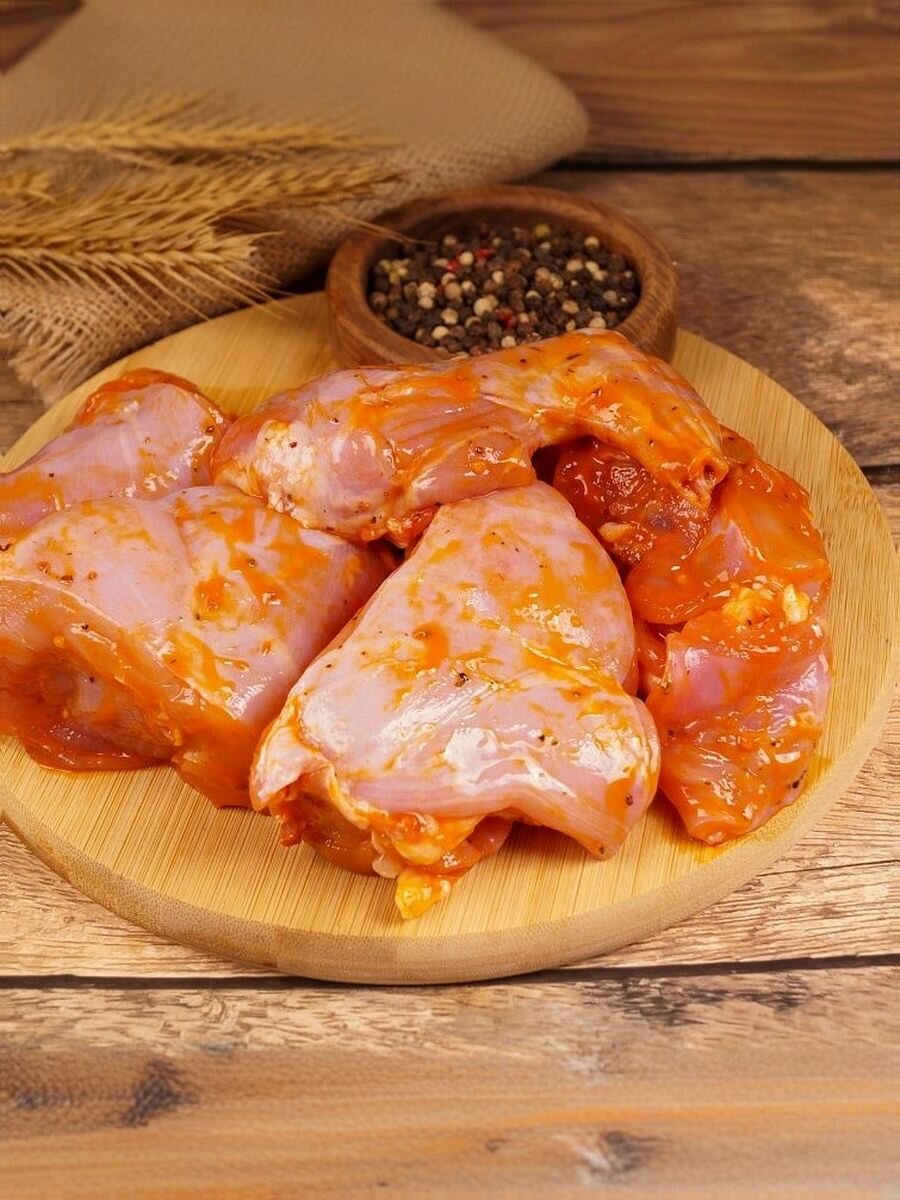 Шашлык из кролика в маринаде 900 гр, Ферма Евгения Рошаля