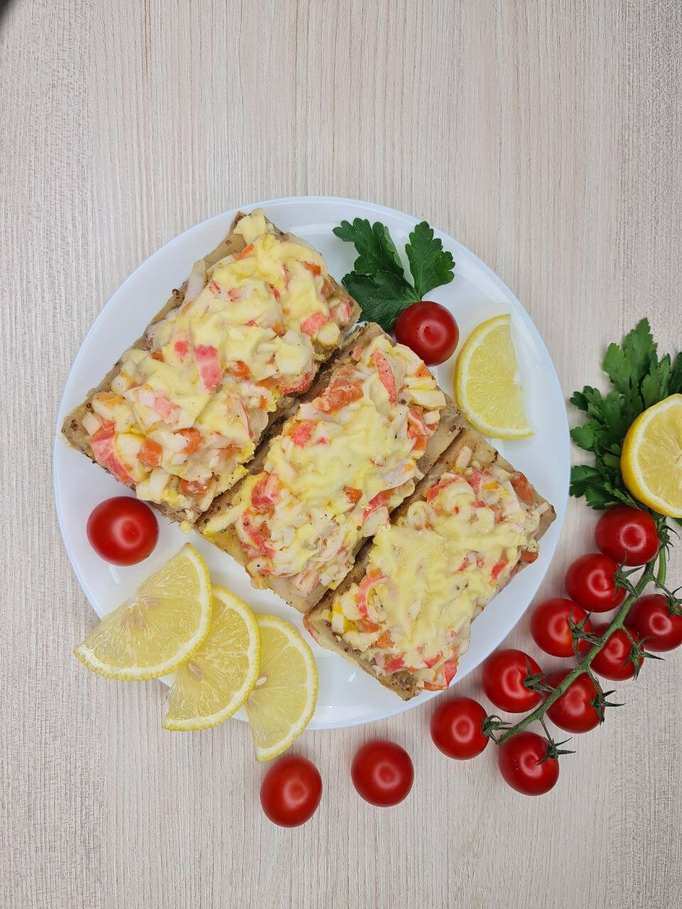 Минтай под крабовой шубой - 3 шт, 750 гр