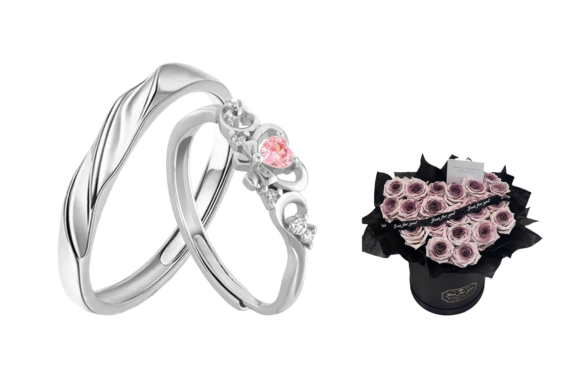 Кольцо, Swarovski Zirconia