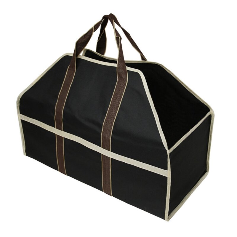 Бревно для дров для переноски Сверхпрочная сумка-тотализатор для дров с ручками Большой емкости