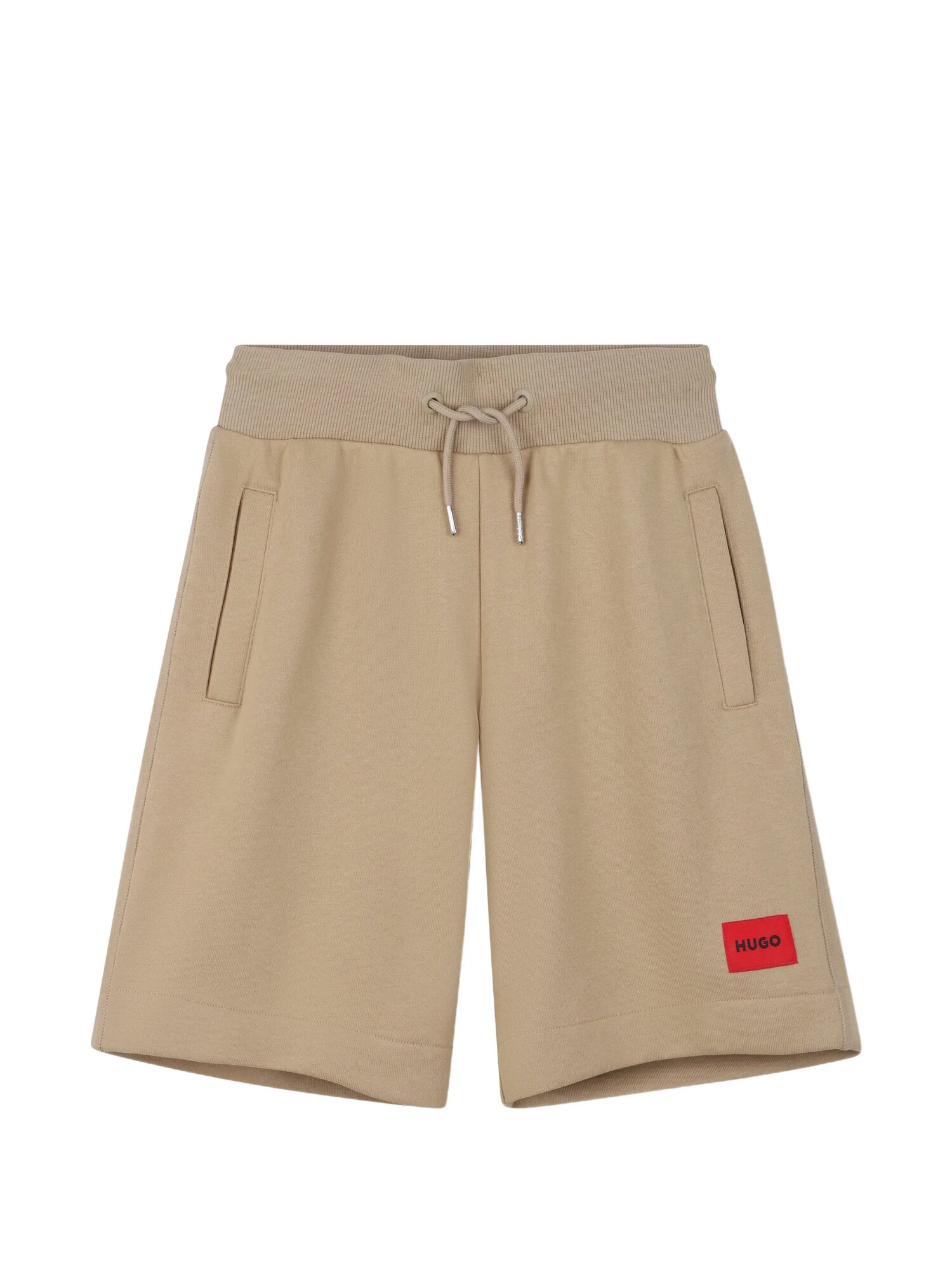 Шорты HUGO Logo-patch drawstring shorts, размер 12 лет