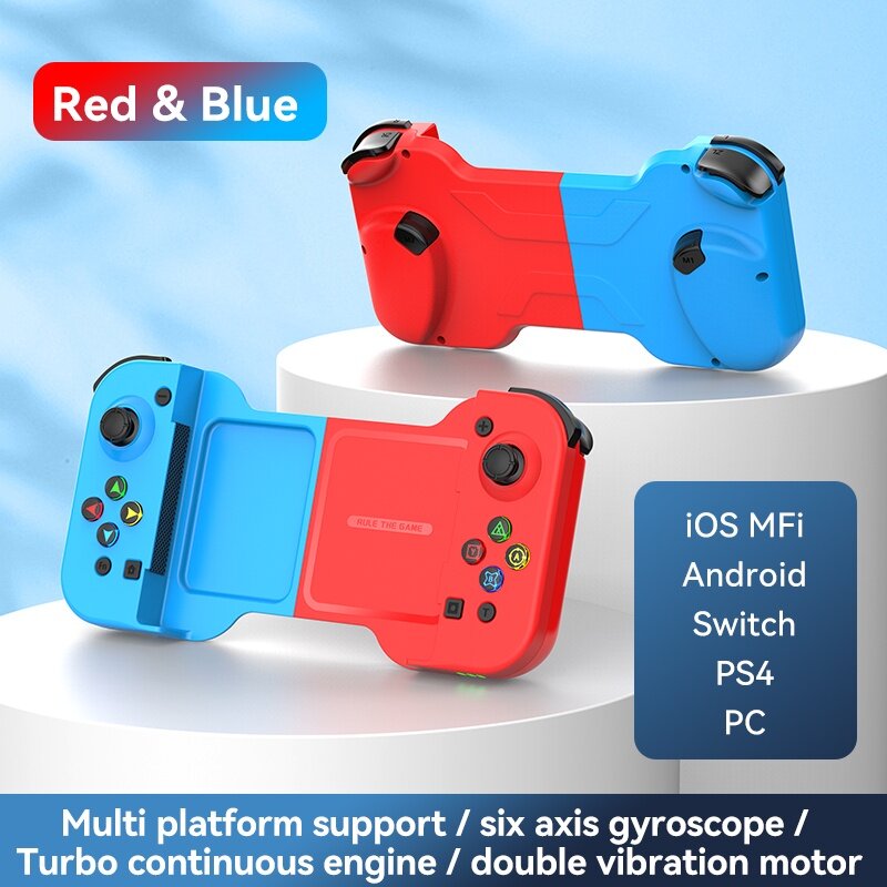 Bluetooth Gamepad для iOS Android PC Джойстик Мобильный телефон Игровой контроллер Joy Con для NS Switch